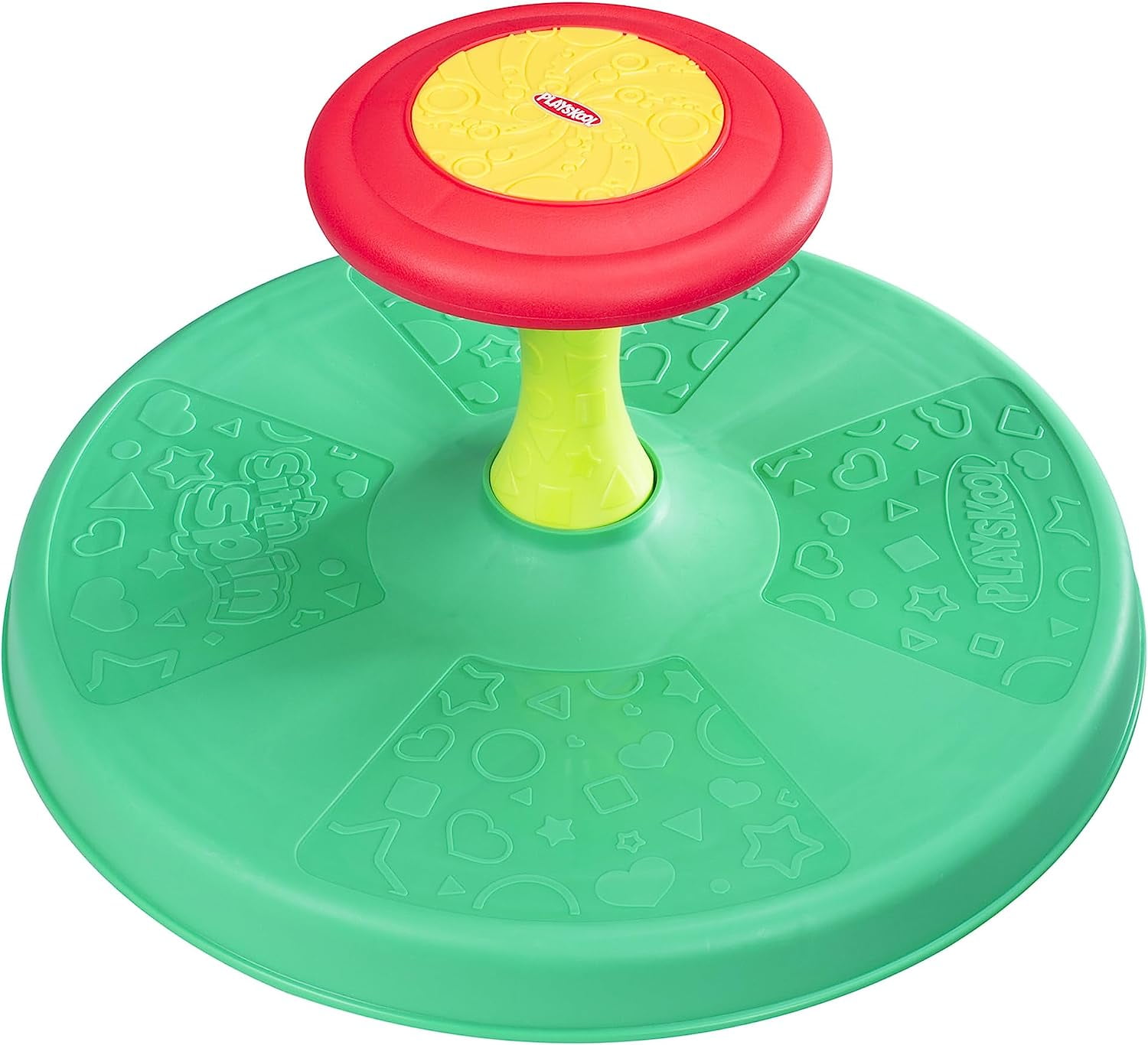 Playskool Sit N Spin, Classic Spinning Activity Toy with Music for ...