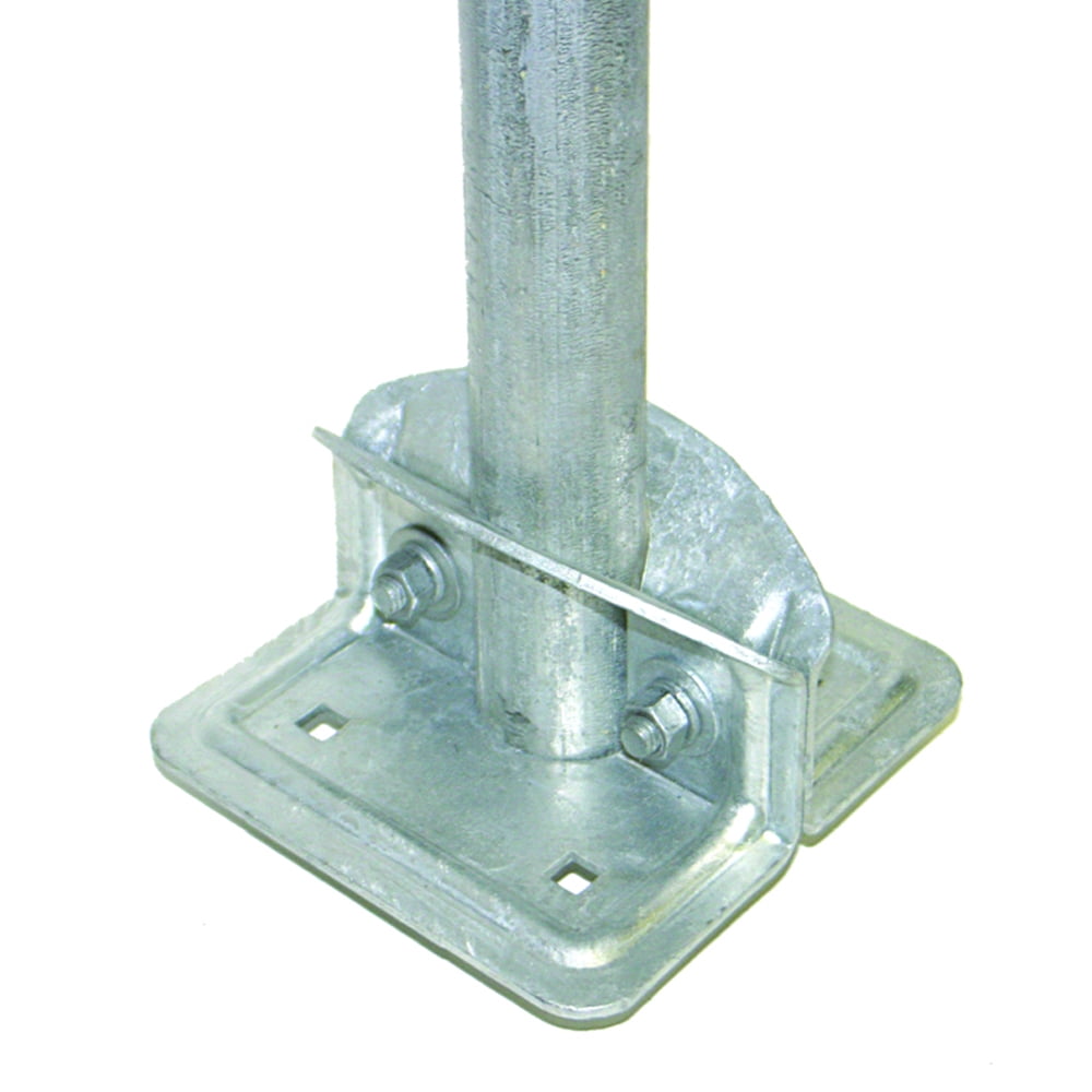 PlayStar Commercial Grade Foot Plate, Fits 1 5/8" and 1 7/8" Pipe ...