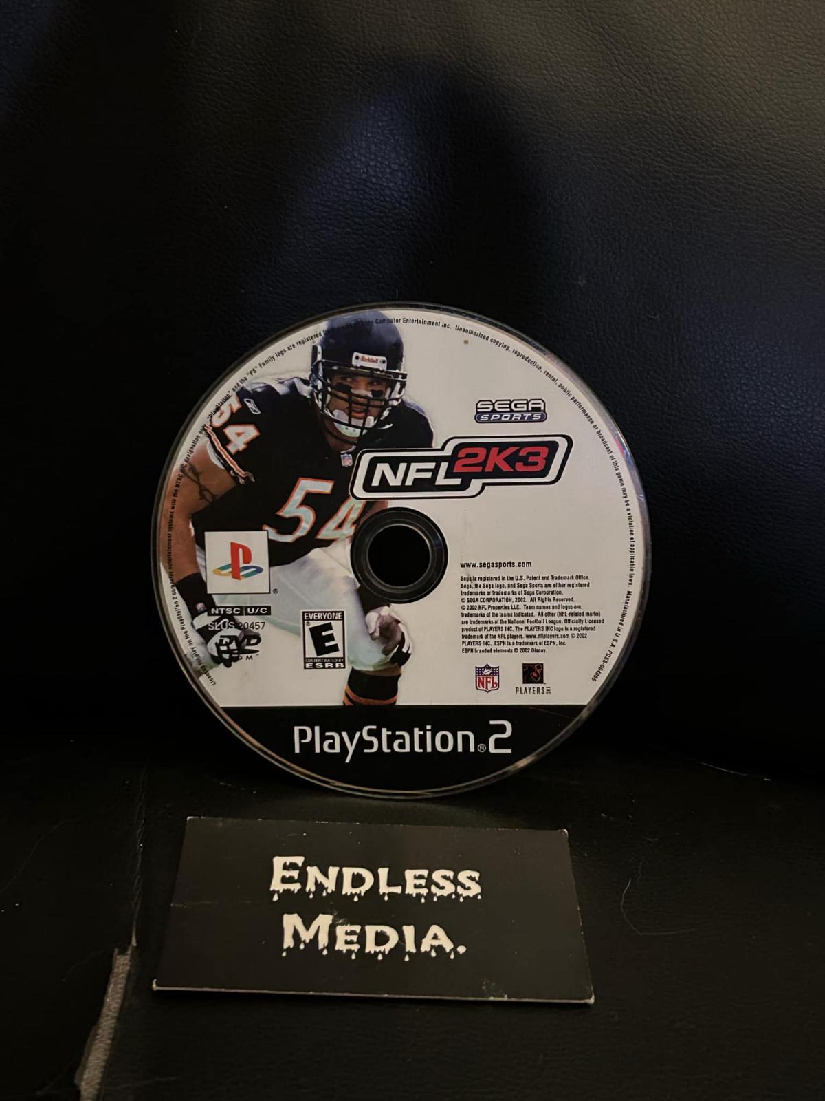 Pre-Owned NFL 2K3 Sony Playstation 2 Loose Video Game - Walmart.com