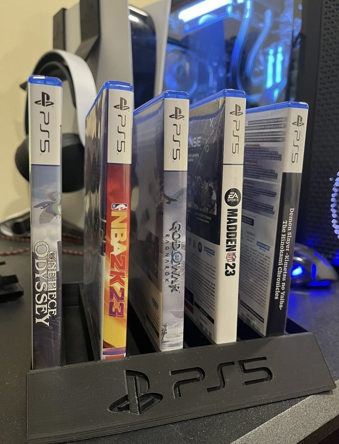 Playstation 5 Game Case Holder / Stand - Walmart.com