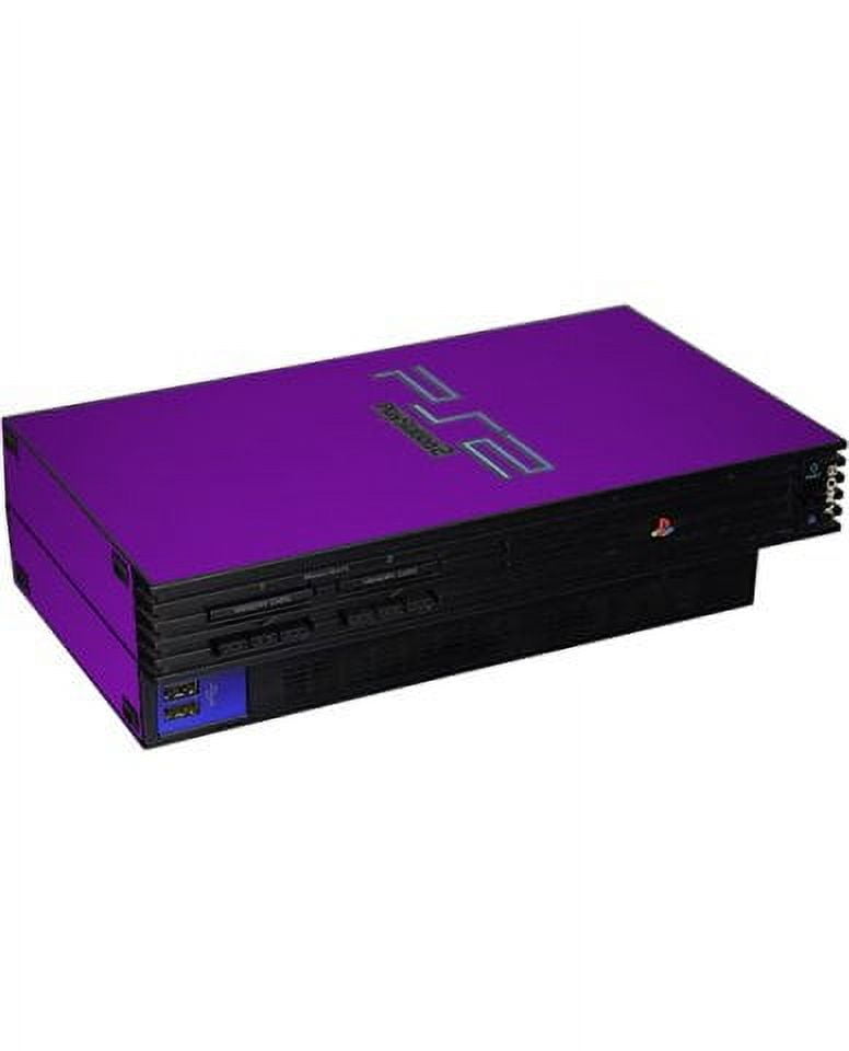 Playstation PS2 Fat Chrome Purple Console Skin - Walmart.com