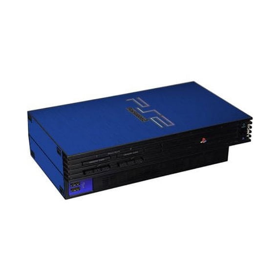 Playstation PS2 Fat MTS Blue Console Skin - Walmart.com