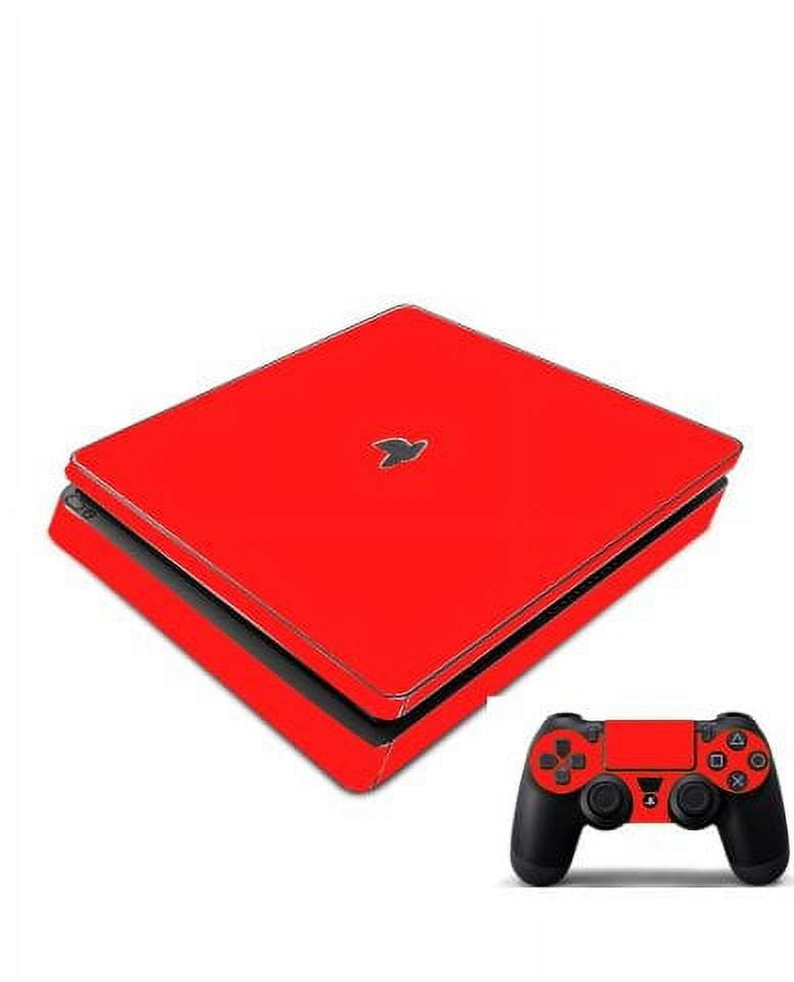 Playstation PS4 Slim Red Console Skin - Walmart Business Supplies