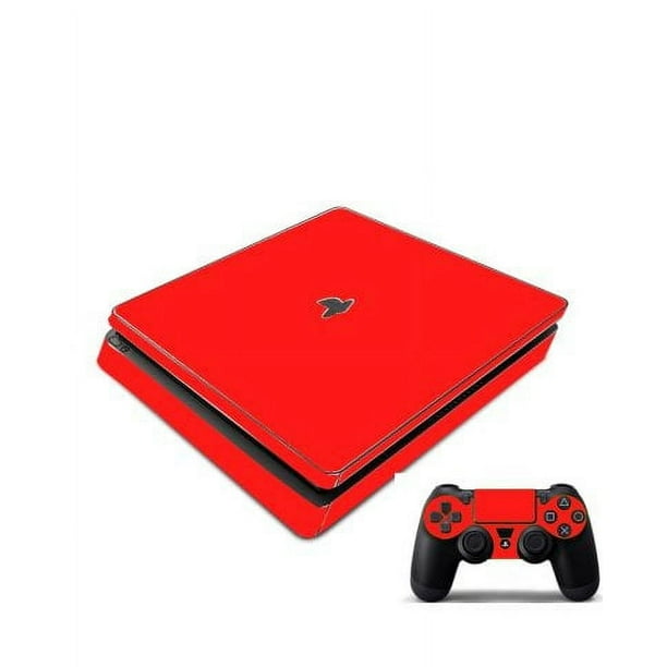 Playstation PS4 Slim Red Console Skin - Walmart Business Supplies