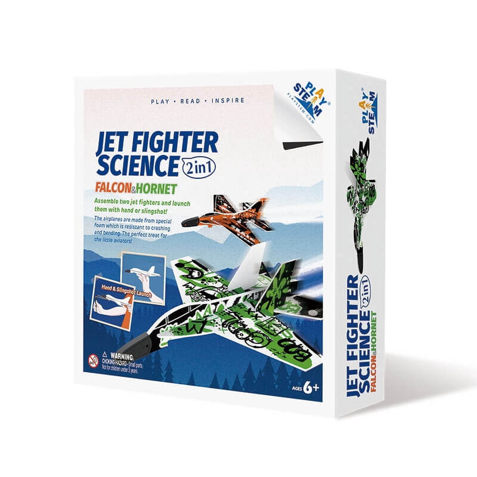 Playsteam XP04402 Jet Fighter Science 2-in-1 - Falcon & Hornet ...