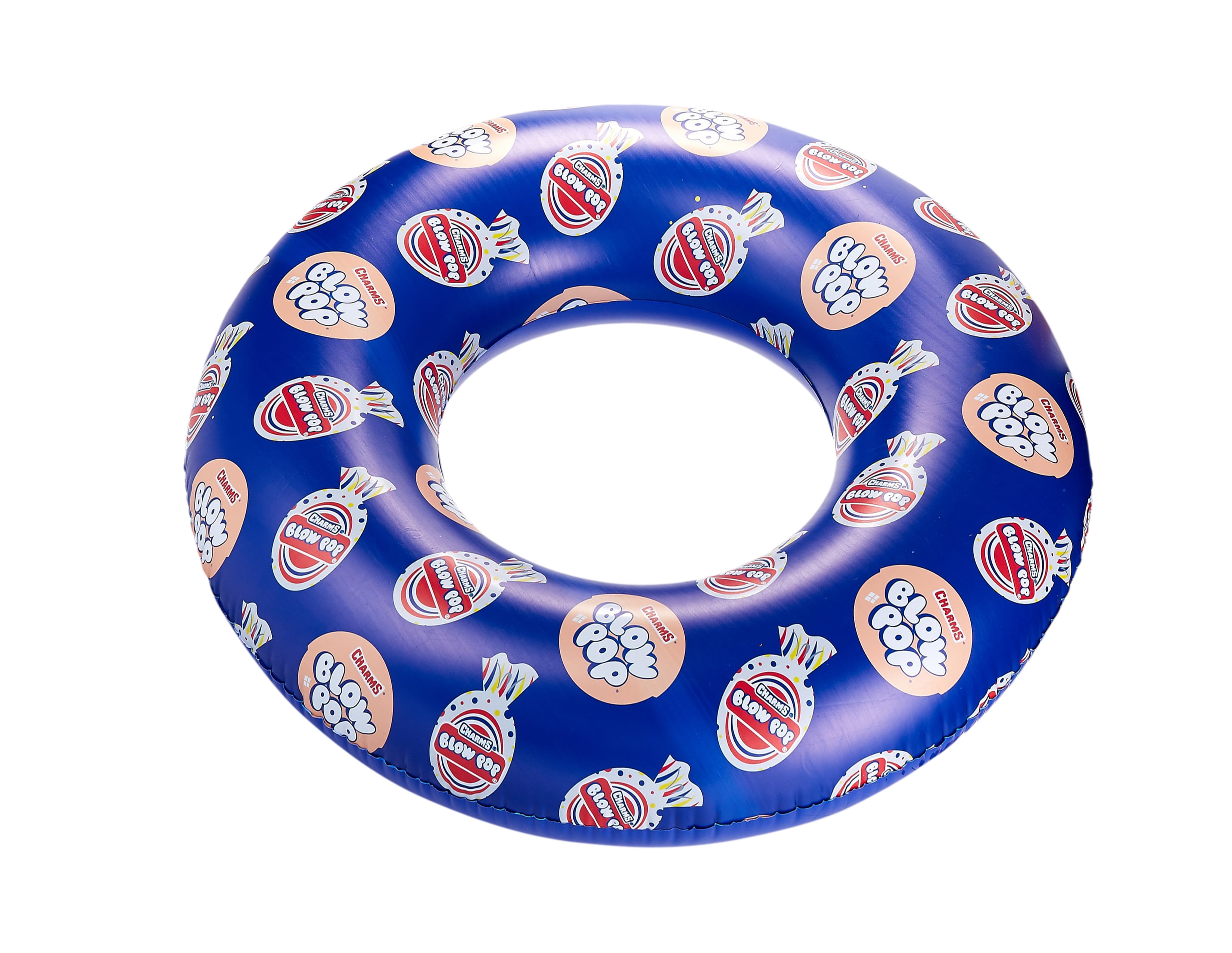 Playtek Toys Blow Pop Blue Tube Inflatable Pool Float - Walmart.com