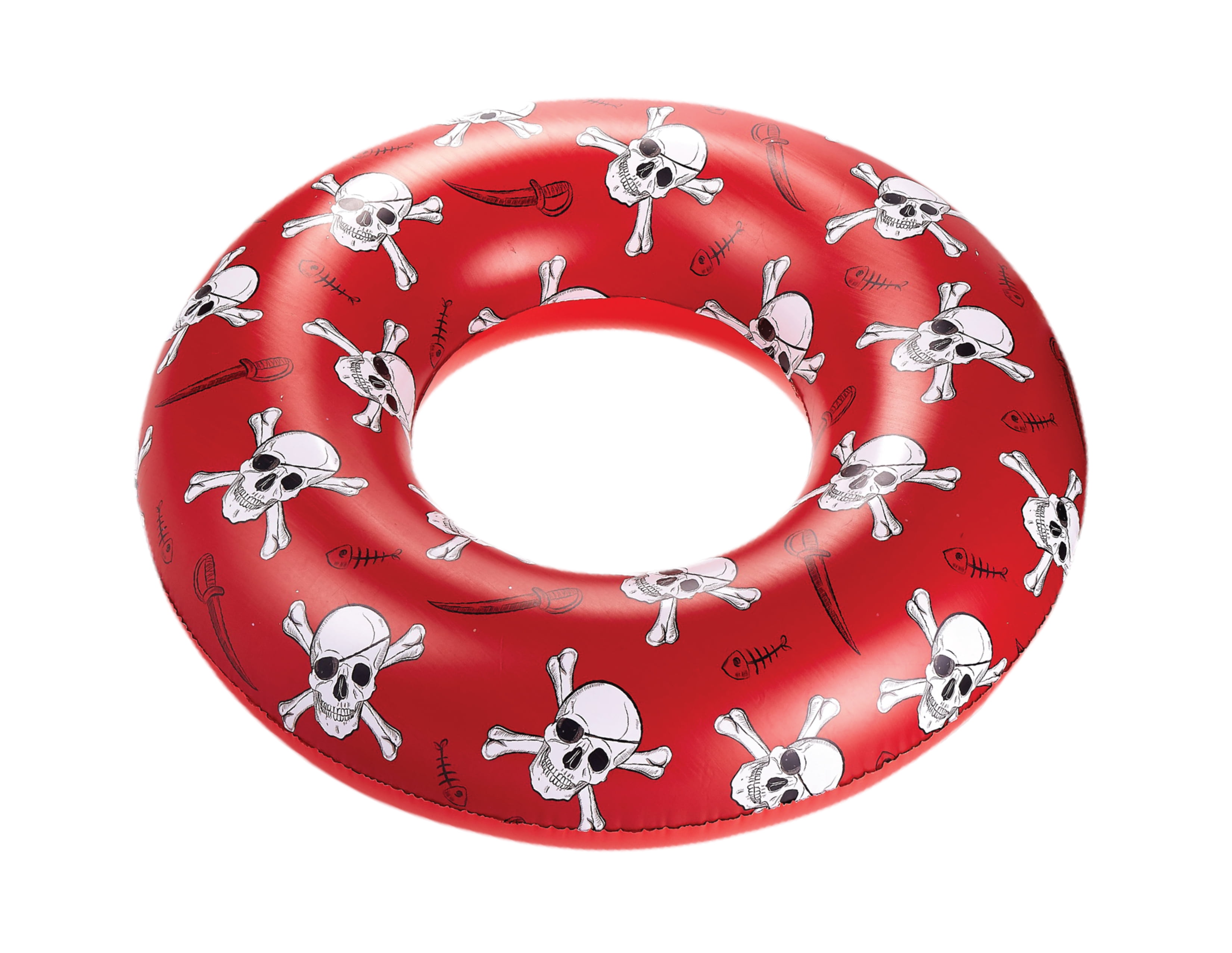 Playtek Toys Pirate Tube Ring Inflatable Pool Float - Walmart.com