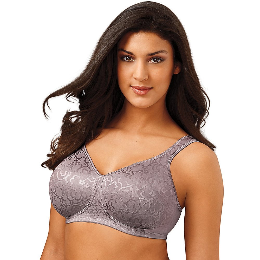 Playtex 18 Hour Ultimate Lift Support Wirefree Bra_Warm Steel_40DDD Pack of 2 - Walmart.com