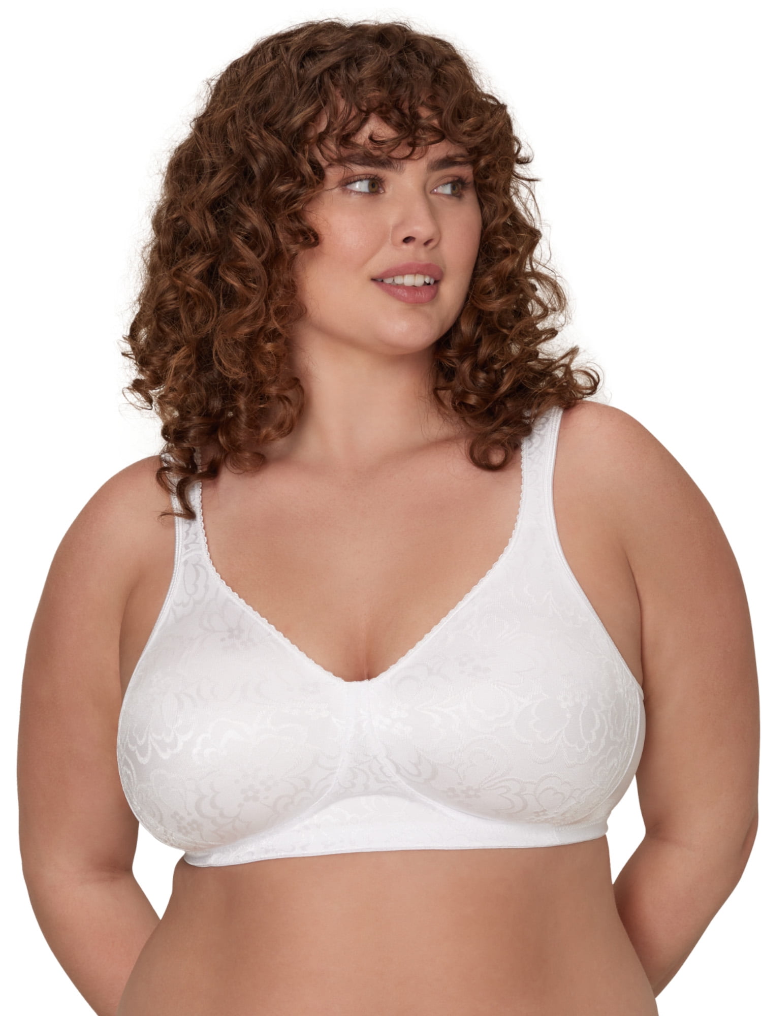 Playtex 18 Hour Ultimate Lift & Support Wirefree Bra for Women - Comfortable, Cushioned ...