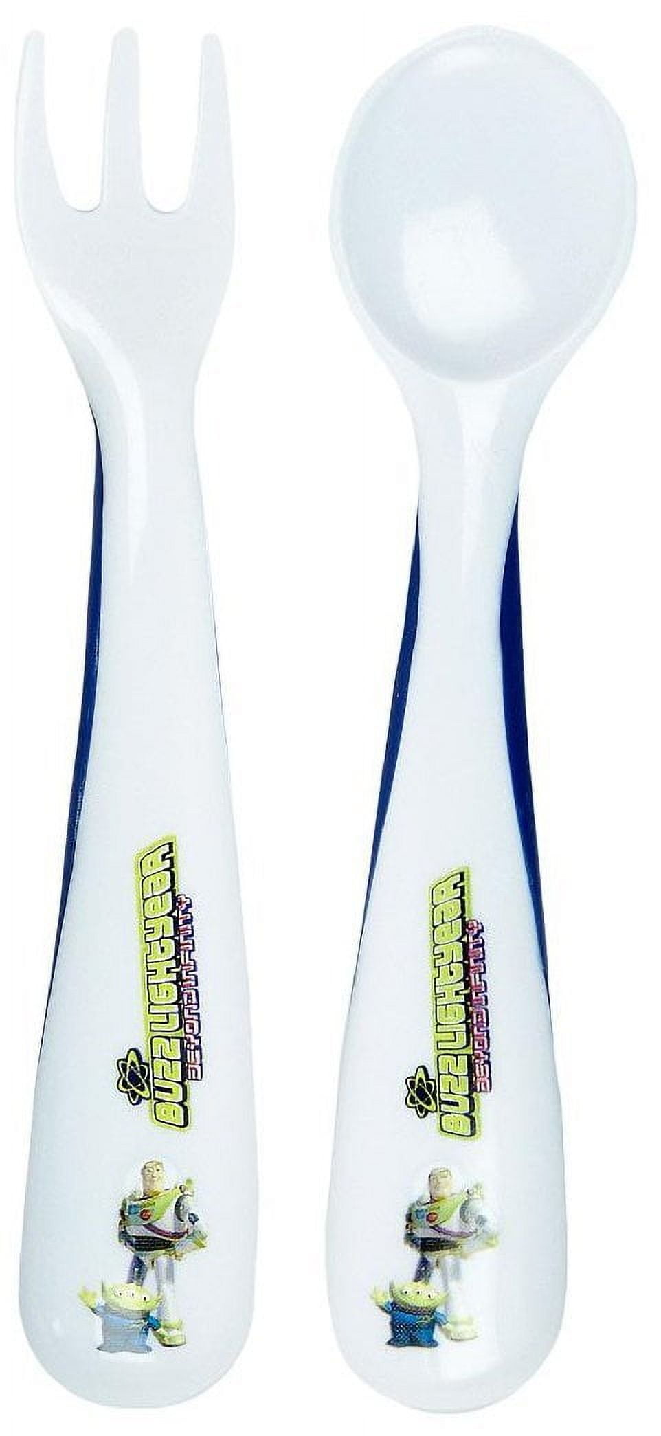 Playtex Toy Story Utensils Set,Shallow bowl on spoon makes removing ...