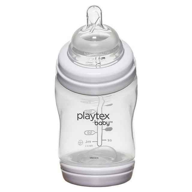Playtex Baby VentAire Complete Tummy Comfort Baby Bottle, 6 Oz ...