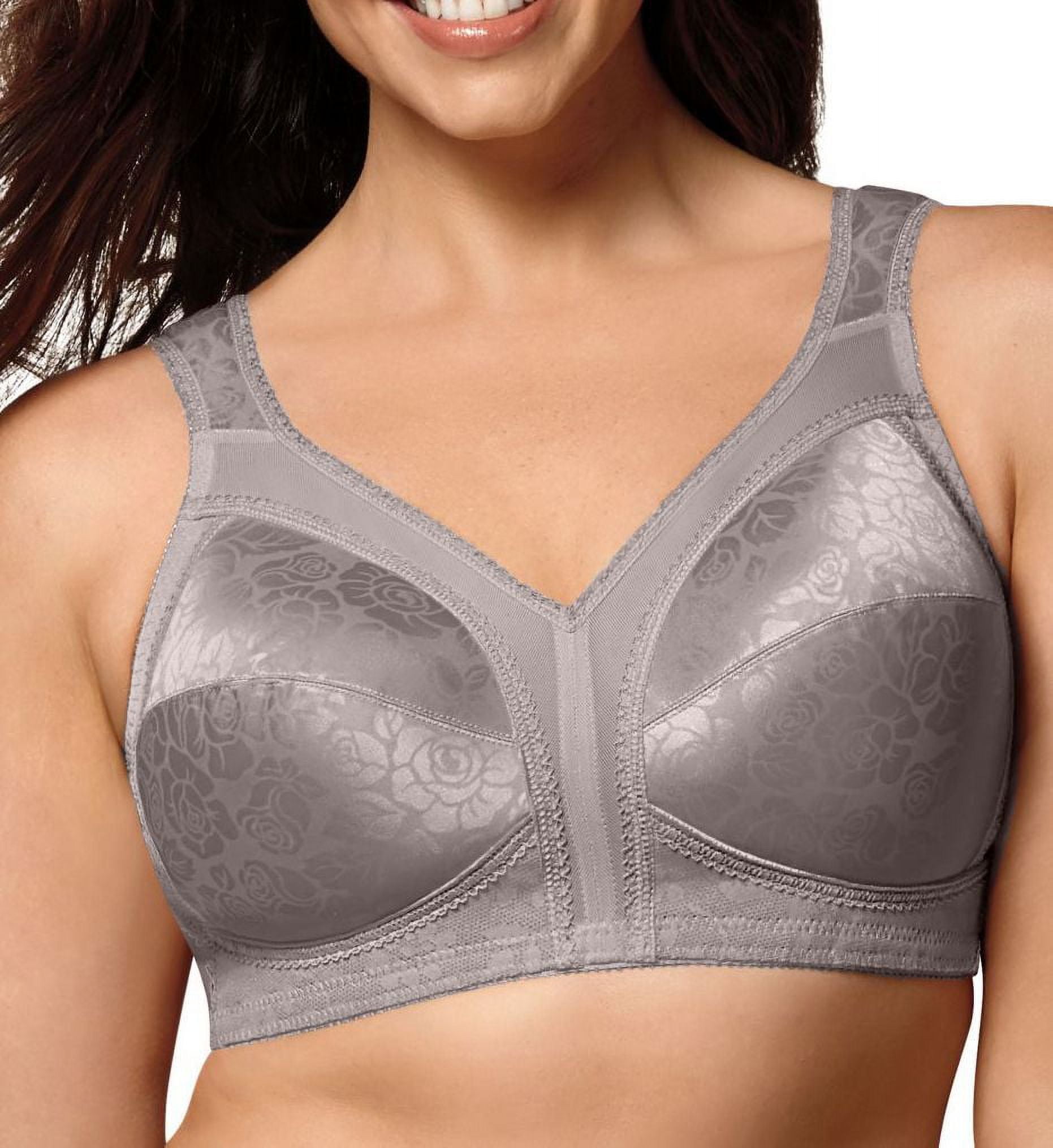 Women's Playtex 4693 18 Hour Original Comfort Strap Wirefree Bra (Warm Steel 36B) - Walmart.com