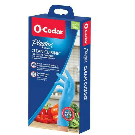 O-Cedar Playtex Clean Cuisine Gloves, One Size, 30 Count - Walmart.com