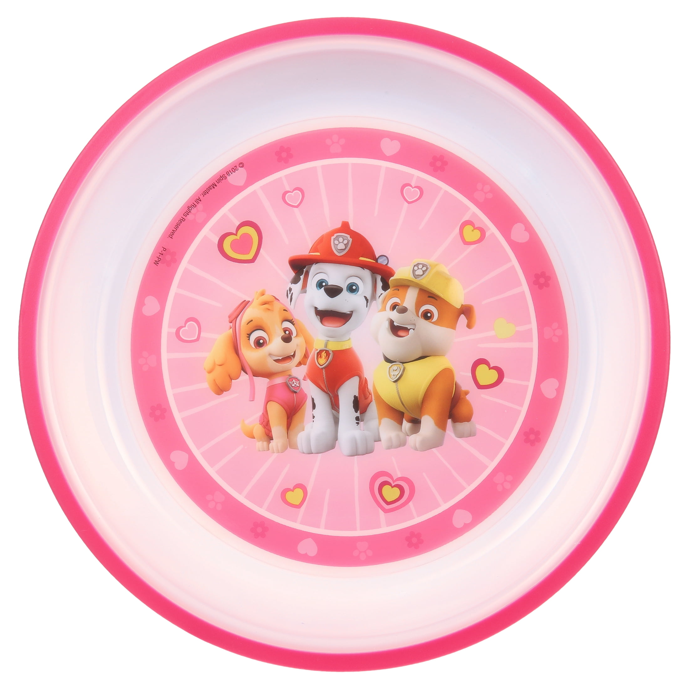 Playtex Paw Patrol Plates, Pink, 2 count - Walmart.com