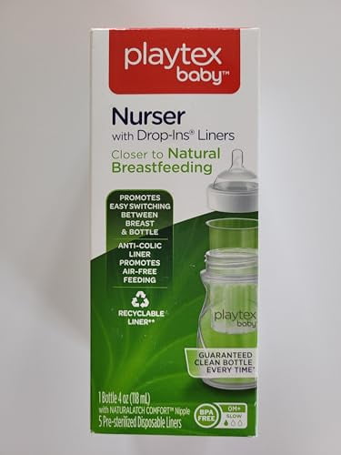 Playtex baby Nurser with Drop-Ins Liners 4 ounce - Walmart.com