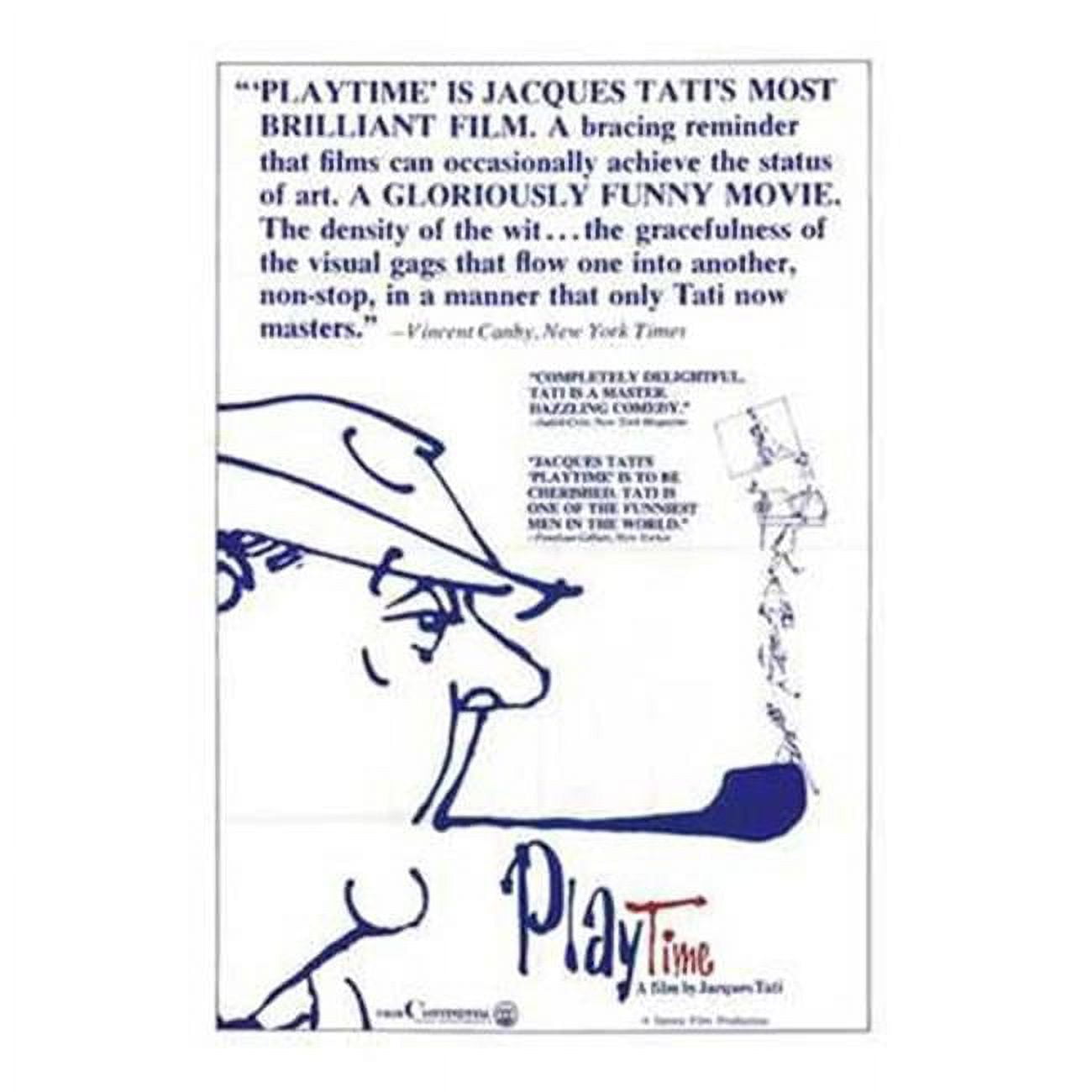 Playtime Movie Poster - 11 x 17 in. - Walmart.com