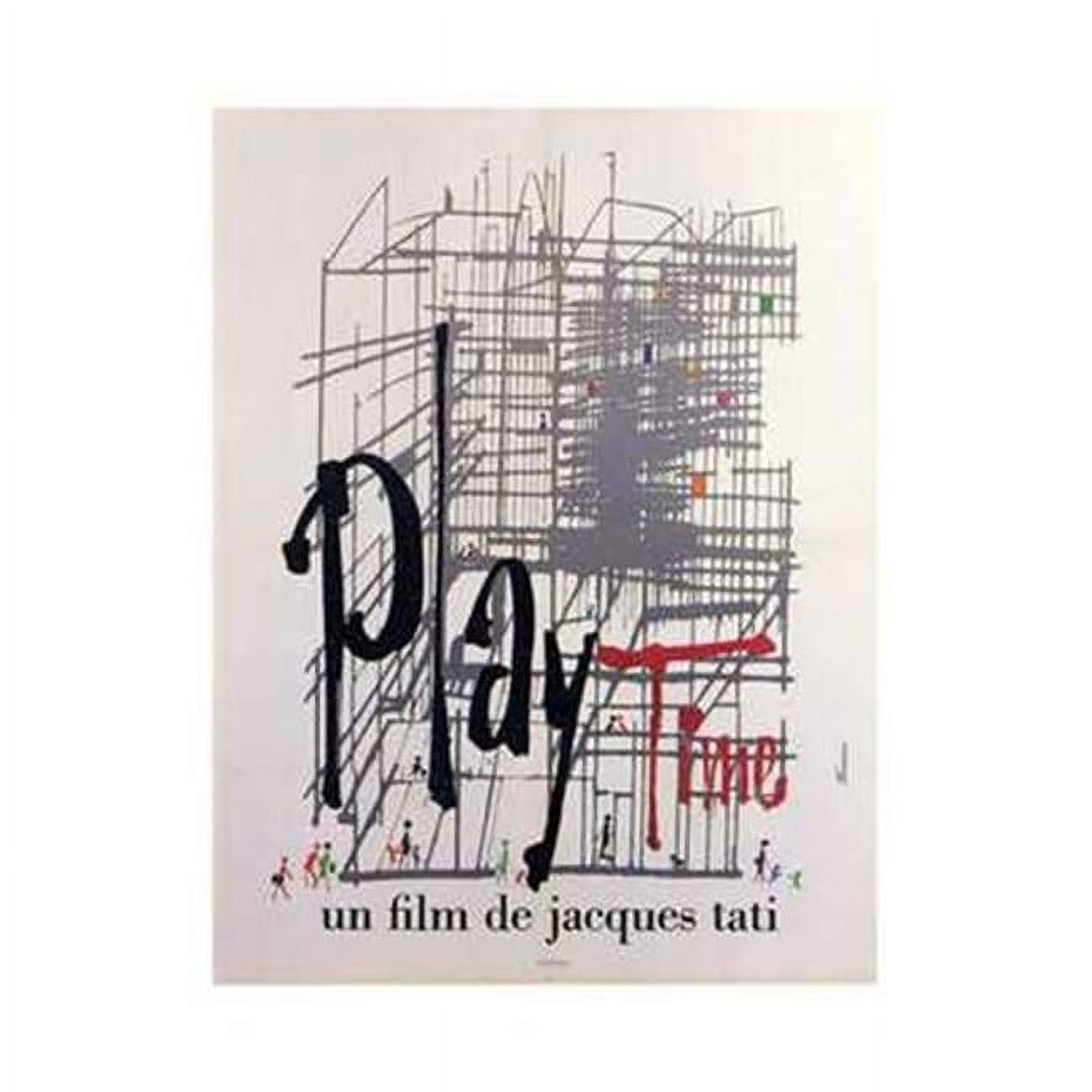 Playtime Movie Poster - 11 x 17 in. - Walmart.com