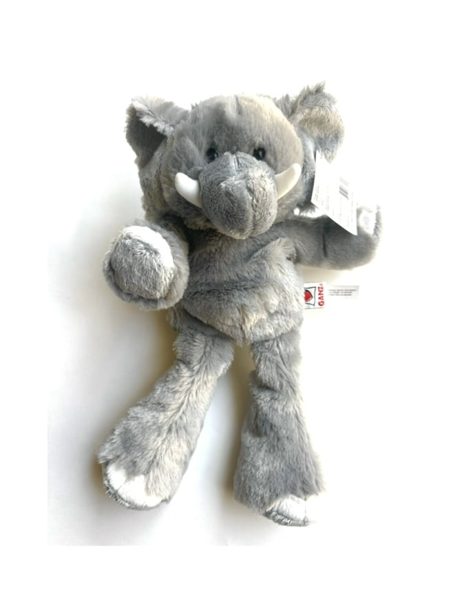 Playtime Puppet Elephant Furry Plush - Walmart.com