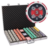 Playzaic 300-piece Aluminum Showdown Poker Chip Case - 13.5-gram Heavy ...