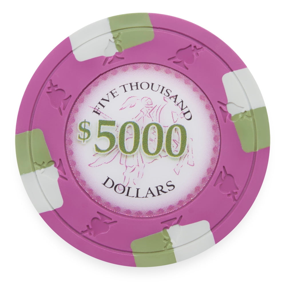 Playzaic 13.5-gram Poker Knights Poker Chips (50-pack) Premium ...