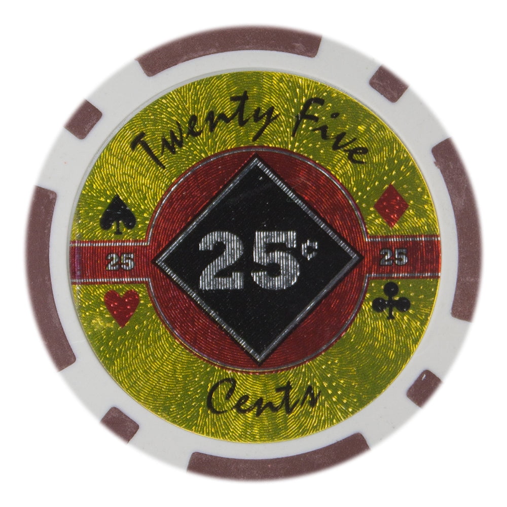 Playzaic 14-gram Black Diamond Poker Chips (50-pack) Heavy Bulk Set ($0 ...
