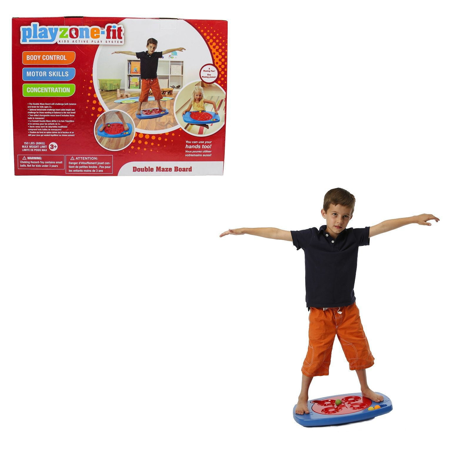 Playzone Fit Double Maze Board - Walmart.com