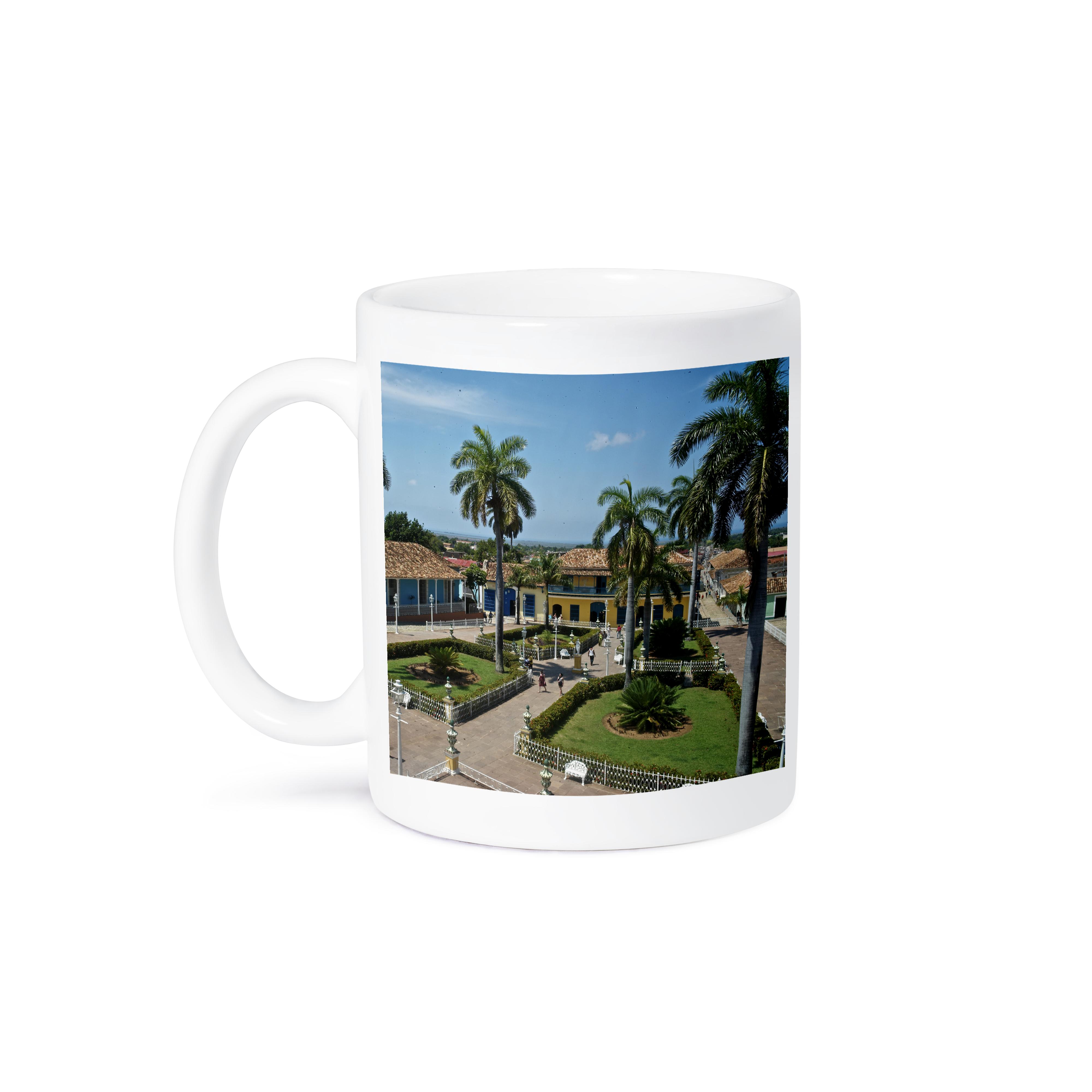 Plaza Mayor In Trinidad, A Unesco World Heritage Site, 15oz Mug ...