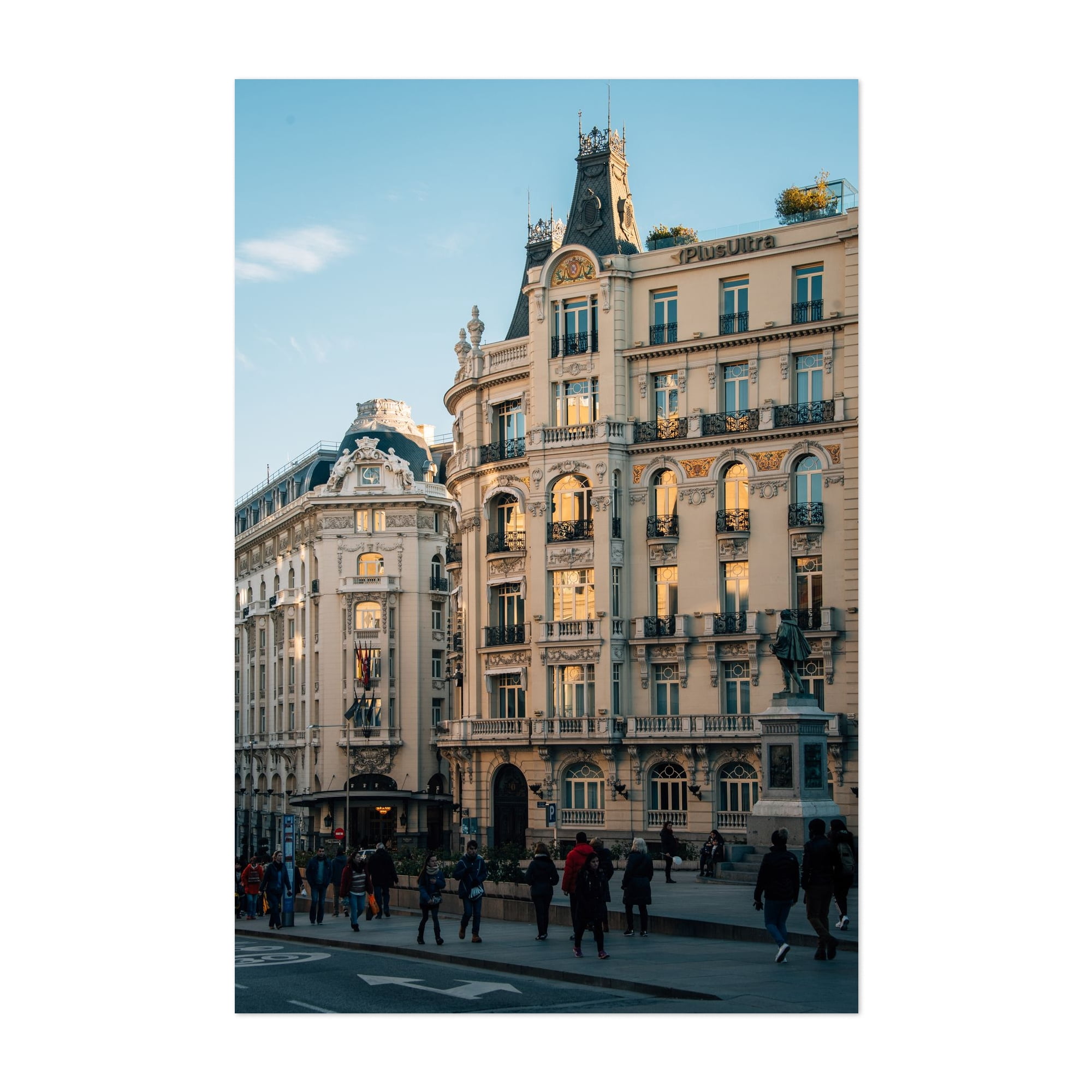Plaza de las Cortes - Madrid Spain Photography Architecture Cityscape ...