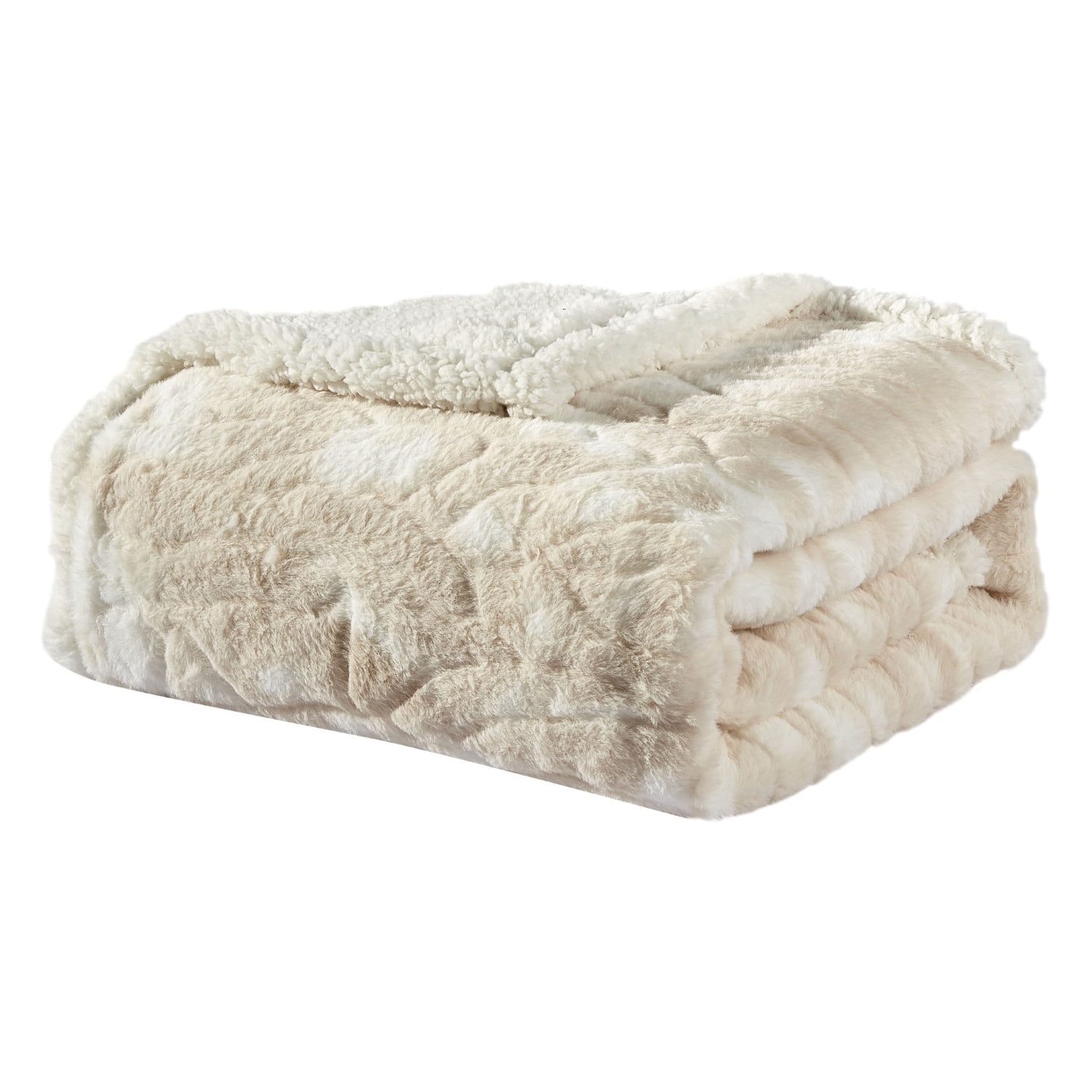 Plazatex Alaska Sherpa Machine Washable Warm and Comfortable Blanket ...