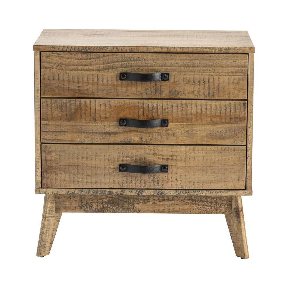 Pleasant Grove Farmhouse Chest Brown Wood 27"x16"x26" - Walmart.com