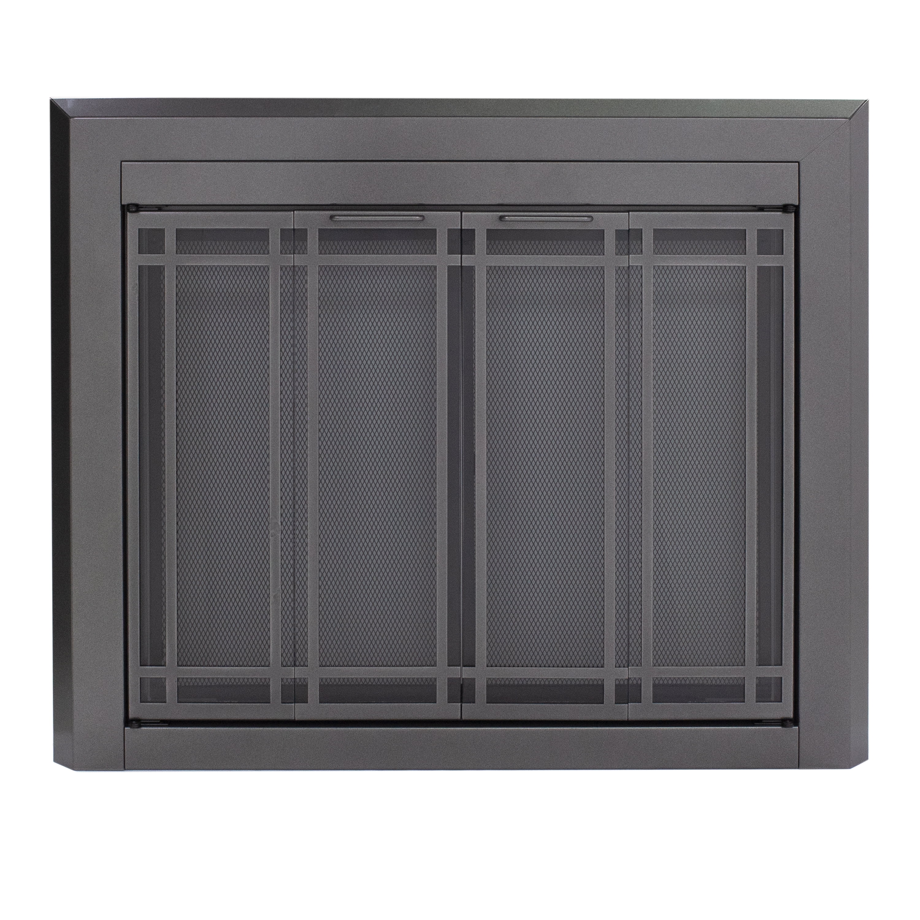 Pleasant Hearth Ellis Collection Fireplace Glass Door - Walmart.com