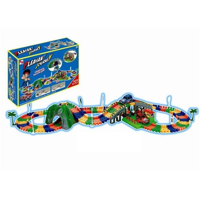Pleasant Journey Track & Car Set with Lights & Sound - Walmart.com