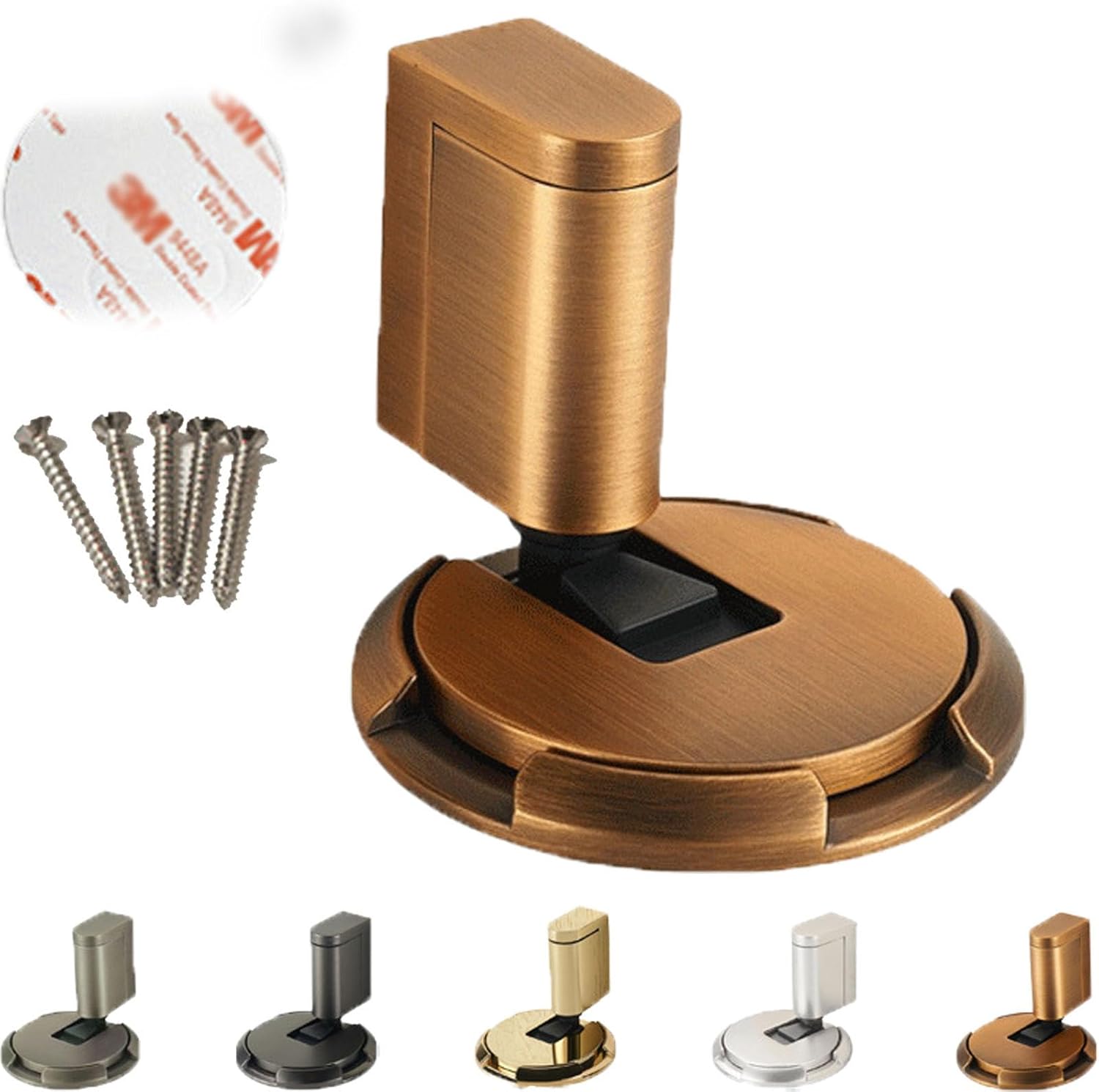 Pleasantk Door Wedge Stopper, 2025 New No Drill Door Stopper Magnetic ...