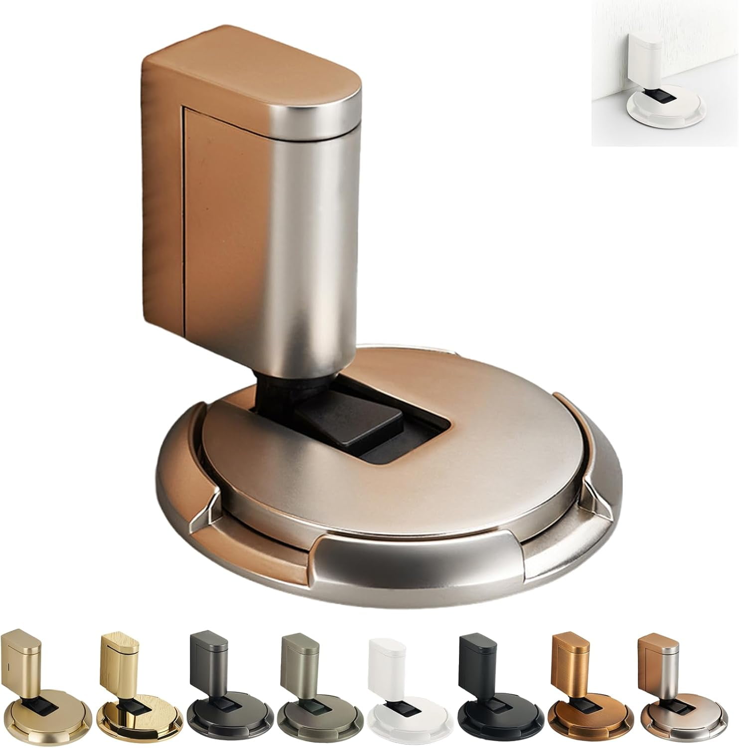 Pleasantk Door Wedge Stopper 2025 Upgrade, Adjustable Height Mechanical ...