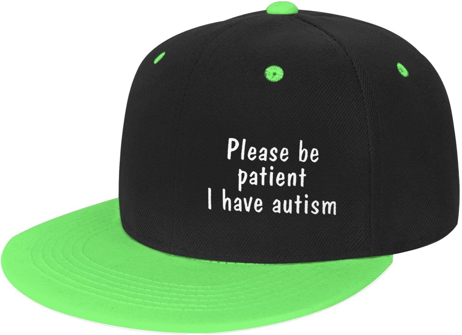 Please Be Patient I Have Autism Baseball Hat Unisex Children Adjustable ...