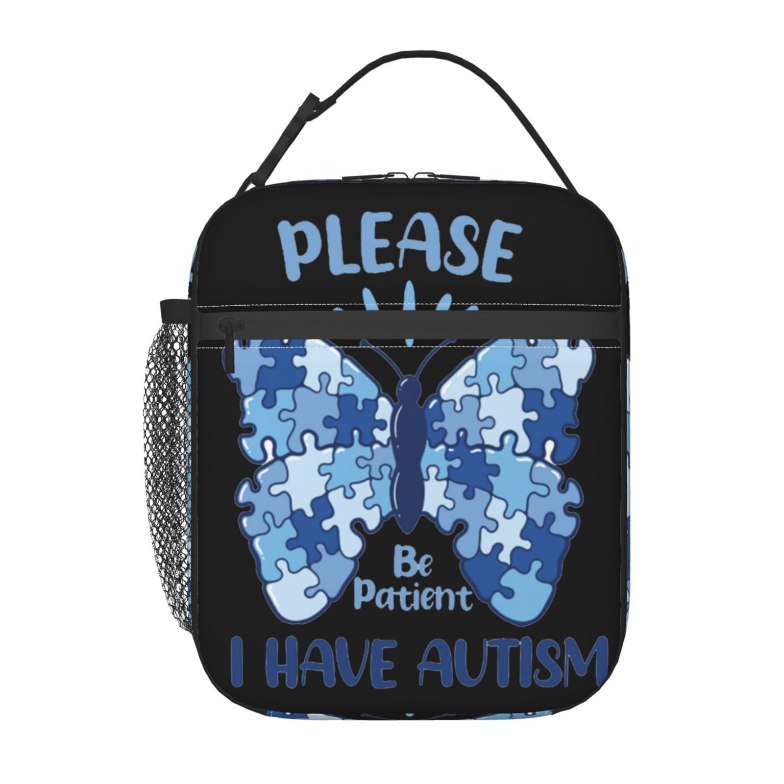 Please Be Patient I Have Autism Insulated Lunch Bag Lunch Box for Women ...