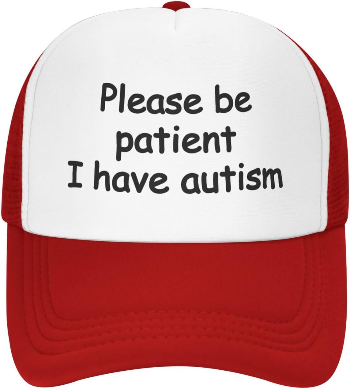 Please Be Patient I Have Autism Trucker Hat Unisex Adult Hats ...