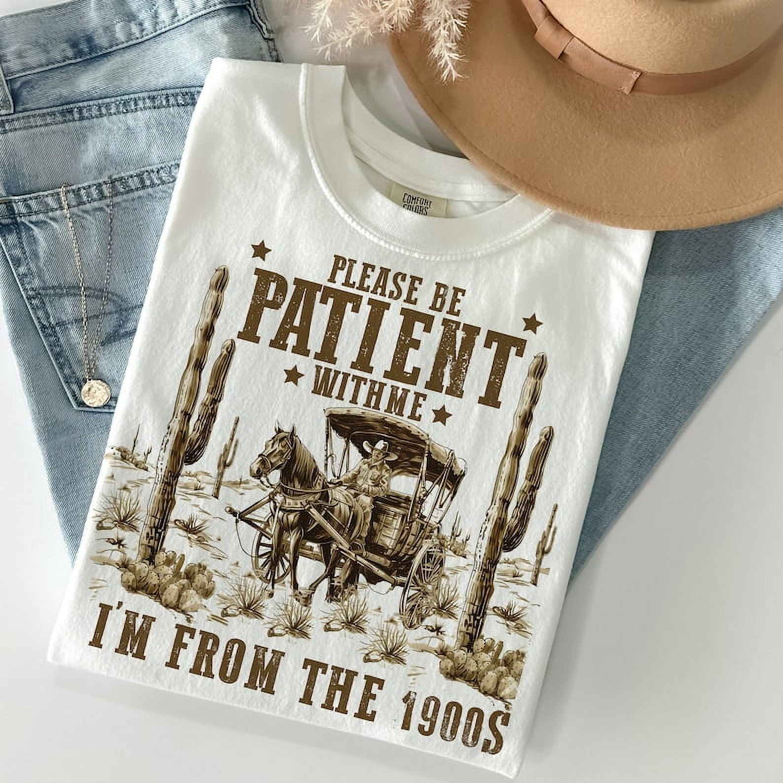 Please Be Patient With Me T-Shirt, Funny I'm From the 1900s Tee, Retro ...