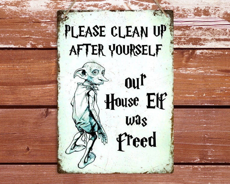 Please Clean Up After Yourself Retro Style Metal Sign Funny Second Ave ...