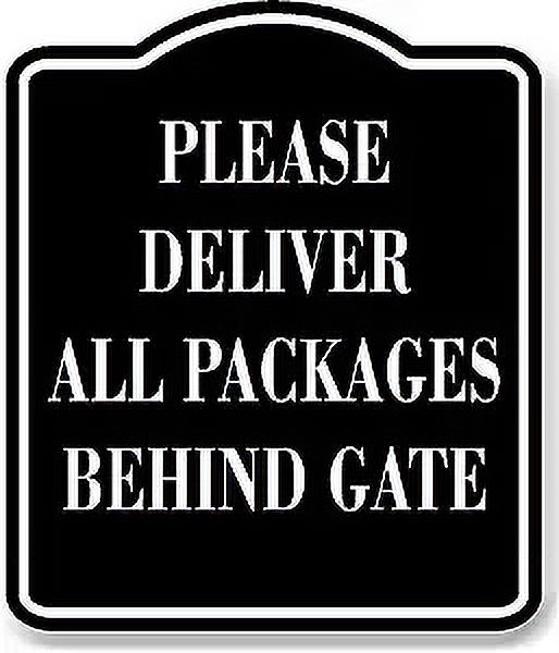 Please Keep Gate Closed Sign, - Walmart.com