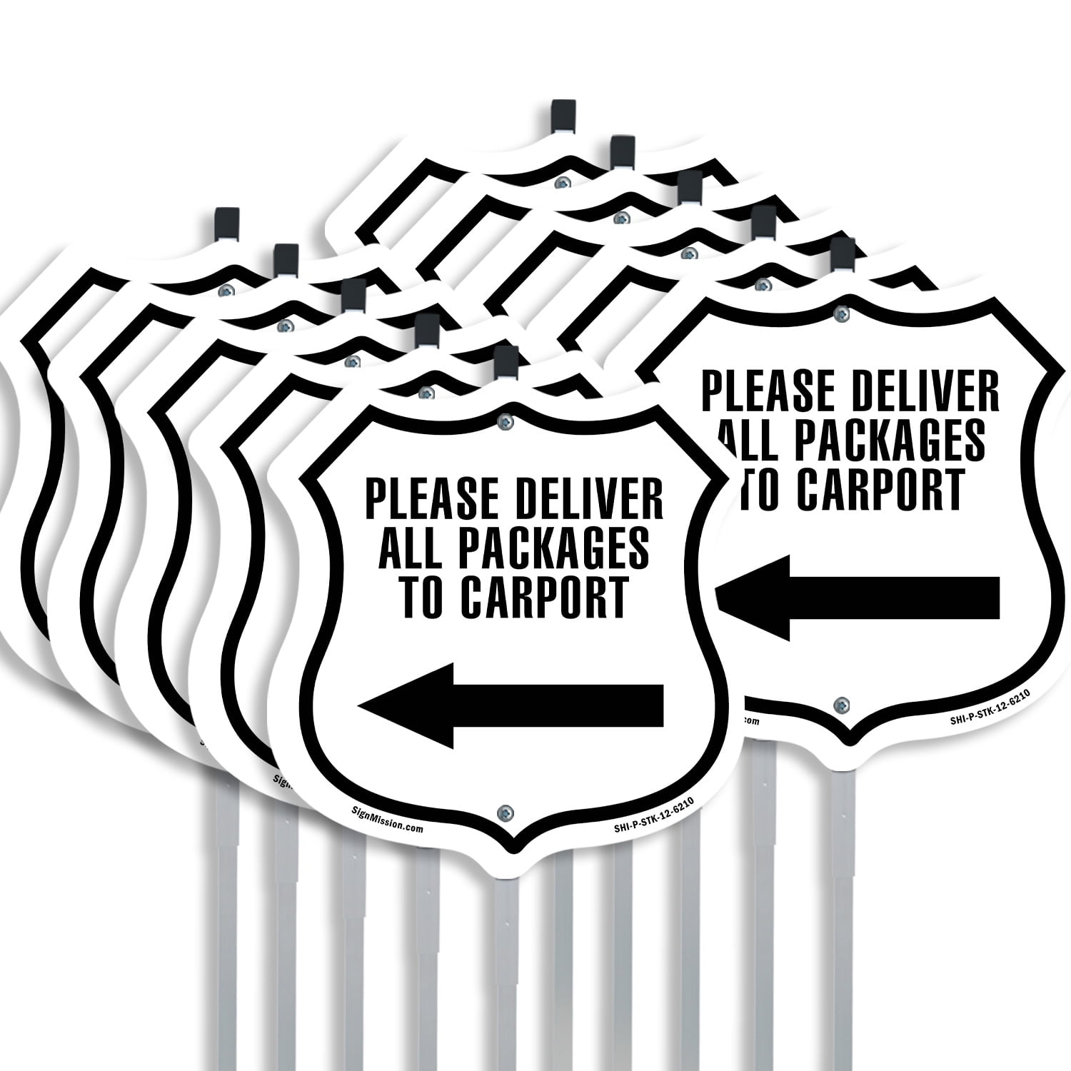 Please Deliver All Packages To Carport Left (10 Pack) 12 inch X 12 inch ...