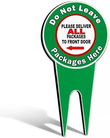 Please Deliver All Packages to Front Door Do Not Leave Packages Here ...