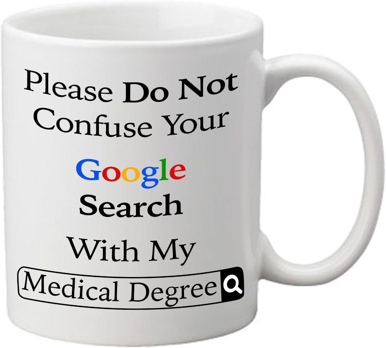 Please Do Not Confuse Your Google Search Mug