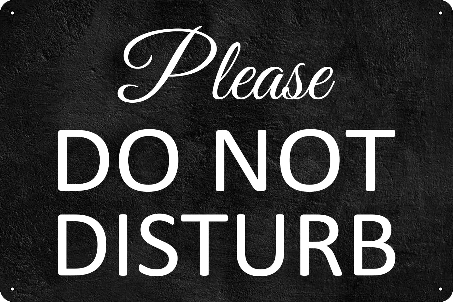 Please Do Not Disturb Door Metal Signs - Funny Privacy For Office ...