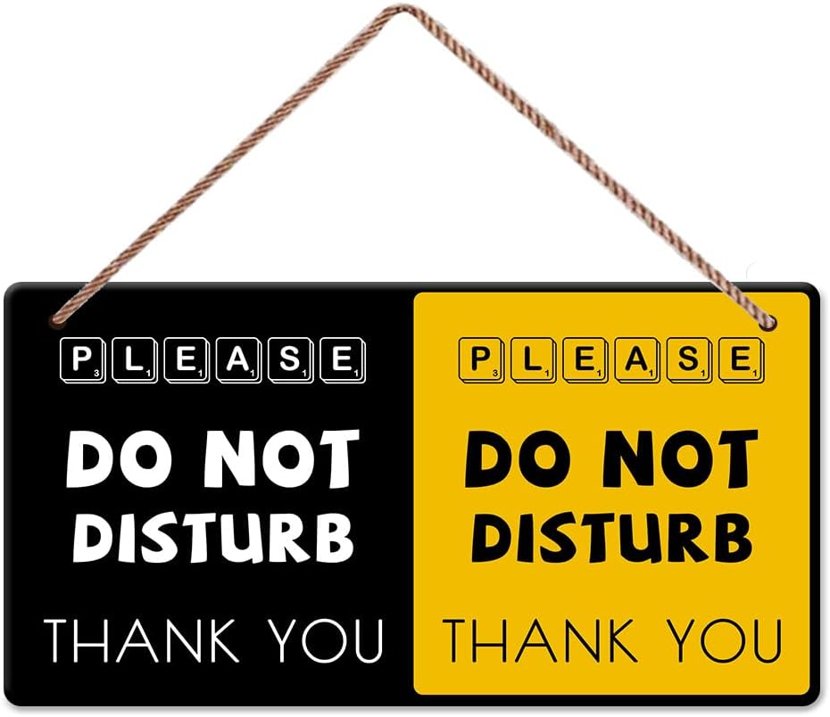 Please Do Not Disturb Wooden Hanging Sign, Home Signs Door Signs ...