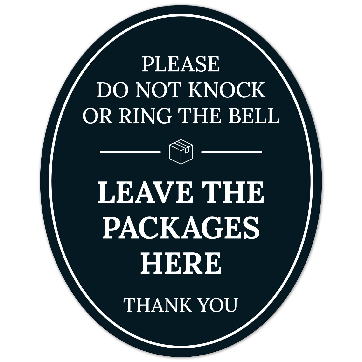 Please Do Not Knock Or Ring The Bell Leave The Packages Here Thank You ...