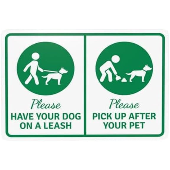 Please Pick Up After Your Dog Yard Signs Metal Signs Outdoor Decor