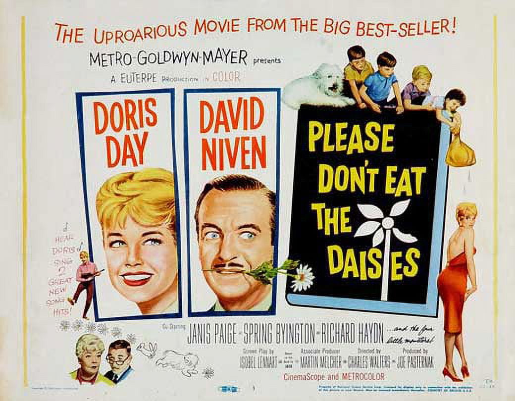 Please Don't Eat The Daisies - movie POSTER (Half Sheet Style A) (22" x ...