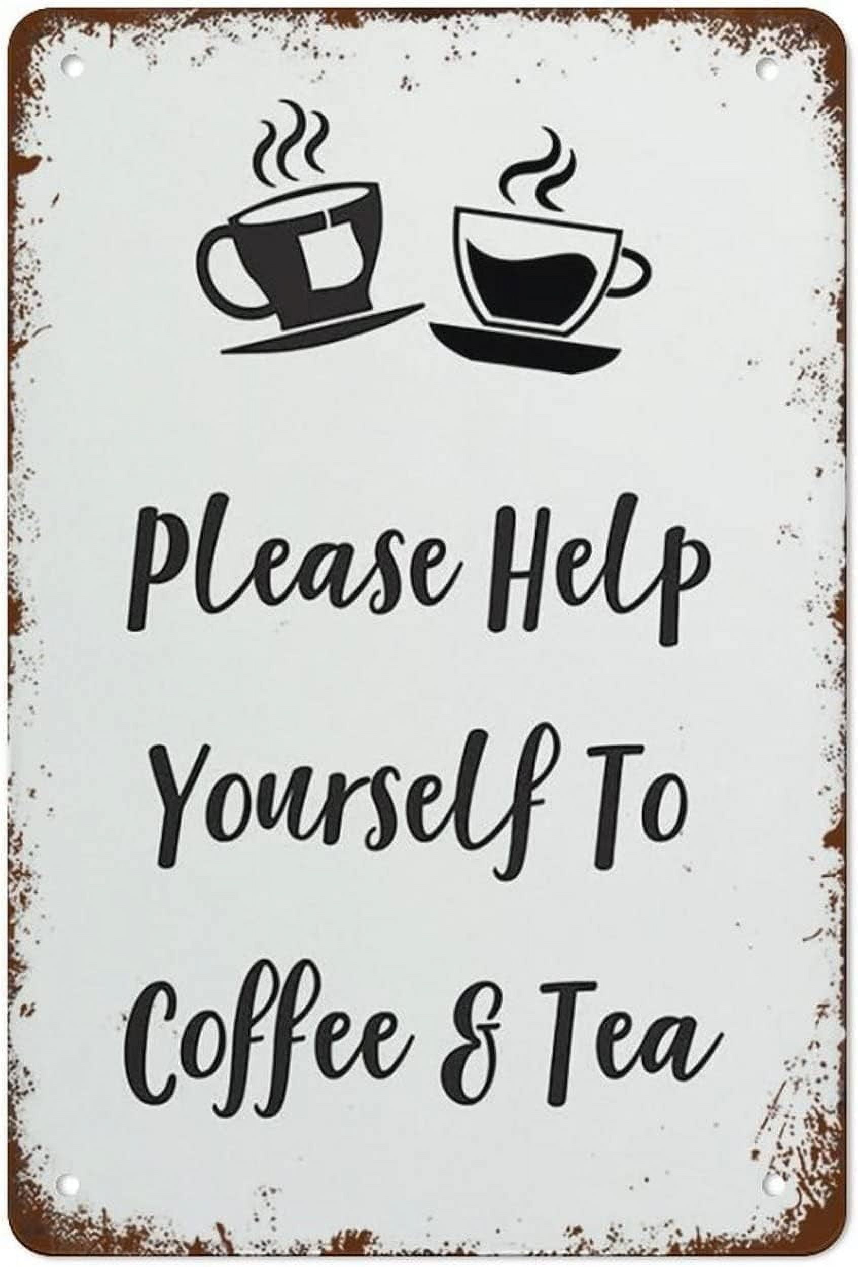 Please Help Yourself Metal Tin Signs- Exquisite Wall Art Decor ...