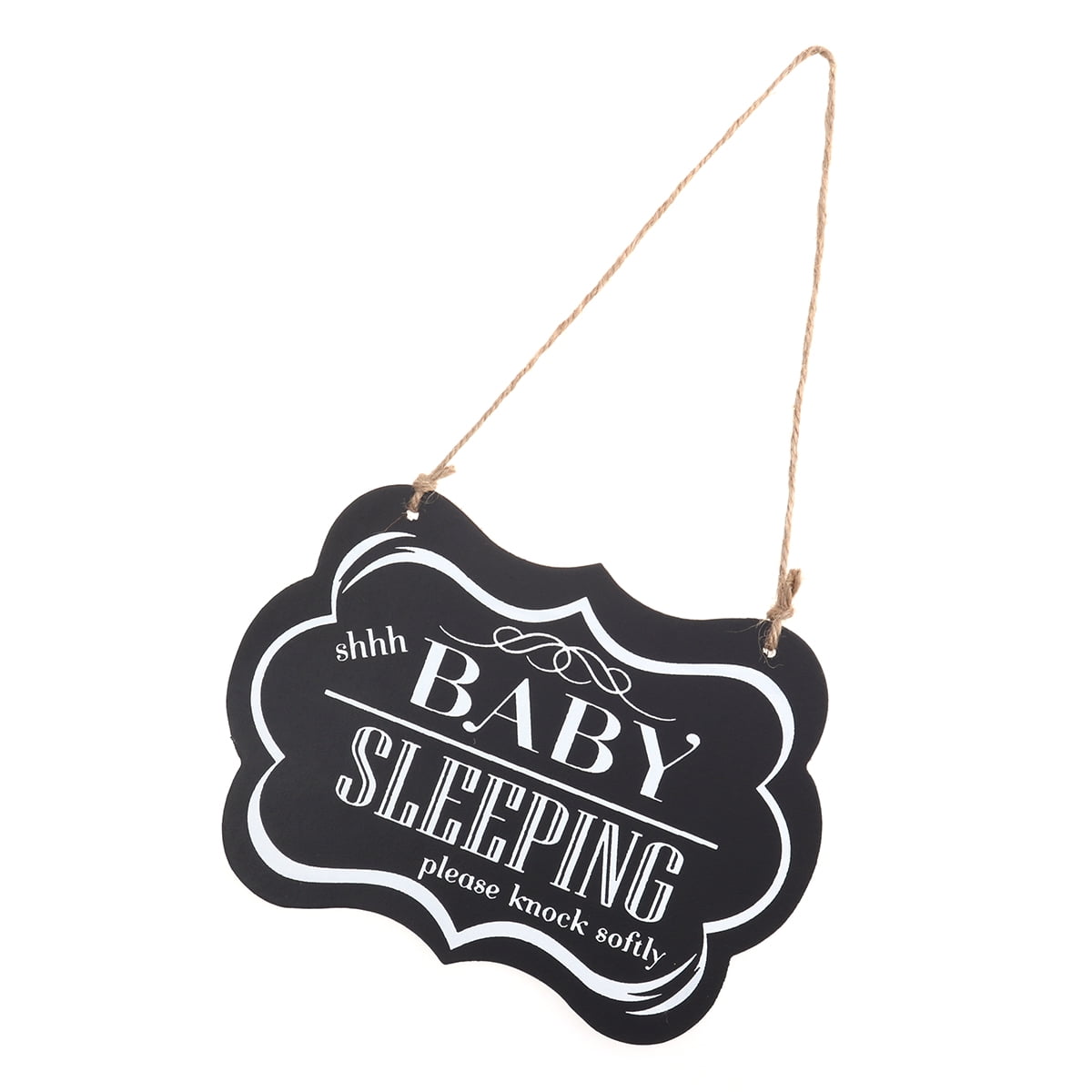 Please Knock Gently Baby Sleeping Sign Rustic Decor - Walmart.com